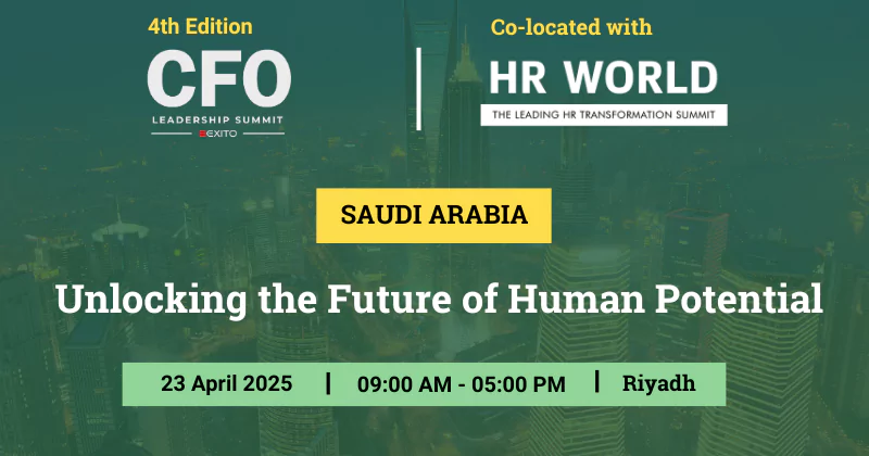 CFO100 – CFO Leadership Summit 2025 | Saudi Arabia.